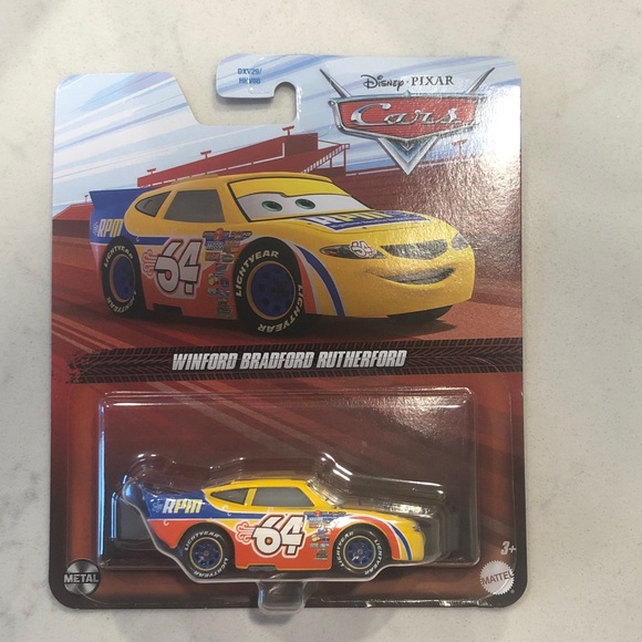 Pixar | Toys | Mattel Disney Pixars Cars Winford Bradford Rutherford ...